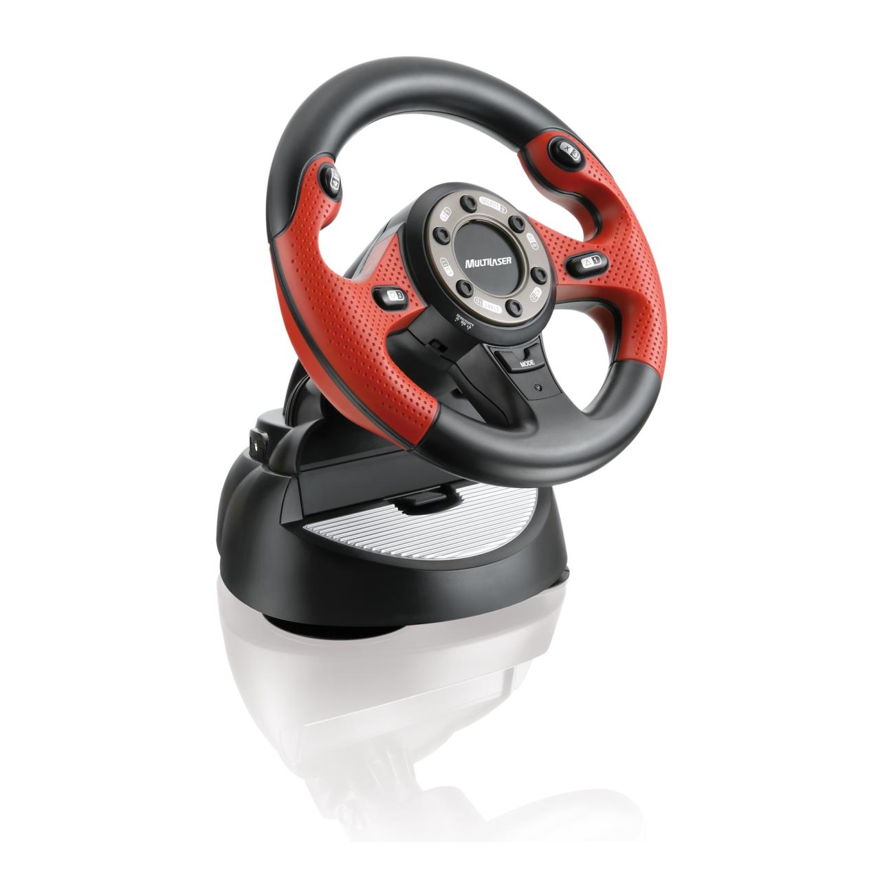 Volante PS2/PC Multilaser JS049